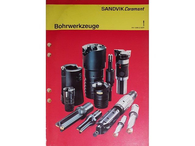 Katalog Alata Za Bušenje `SANDVIK` Sweden