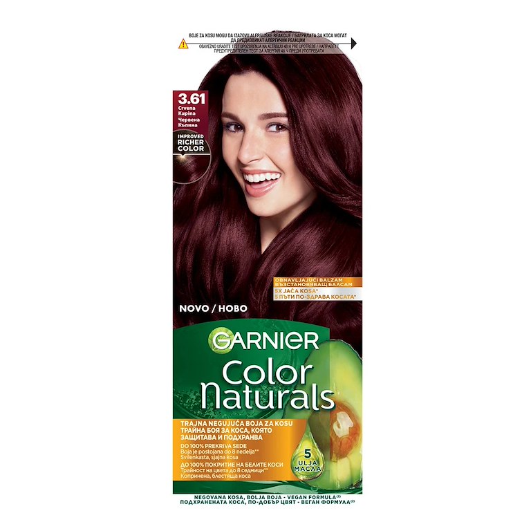 GARNIER COLOR NATURALS BOJA ZA KOSU 3.61