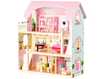Eco Toys drvena kućica za lutke fairy tale residence ( ZA-4110 )