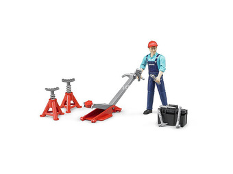 Figura set mehaničar sa alatom Bruder 621001