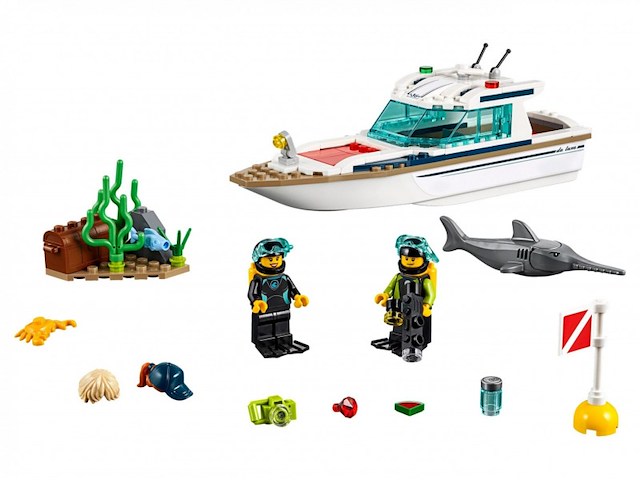 LEGO City - 60221 Diving Yacht