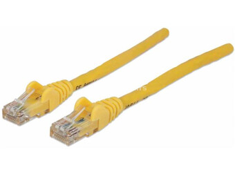 Kabl Intellinet Patch, Cat6 compatible, UUTP, 10m, žuti 343787