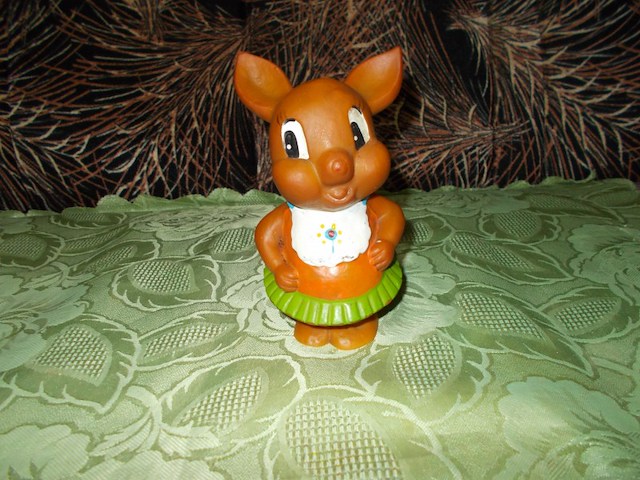 Bunny Rabbit - stara gumena lutka visine oko 15 cm