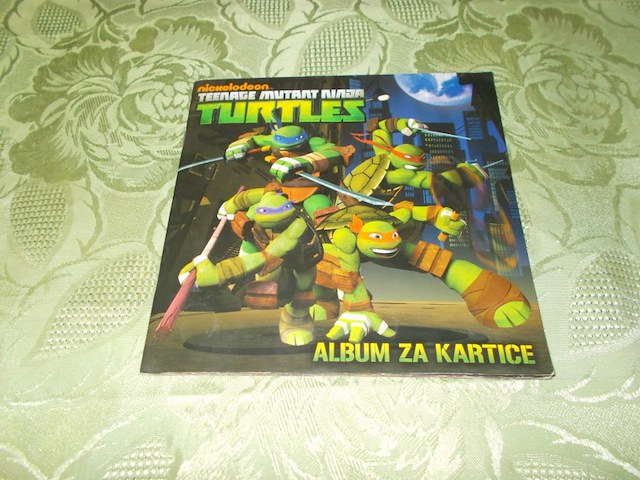 Teenage Mutant Ninja Turtles -pun album sa 3D karticama