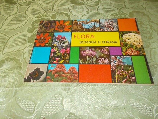 Flora - Botanika u slikama - zalepljeno 18 slicica