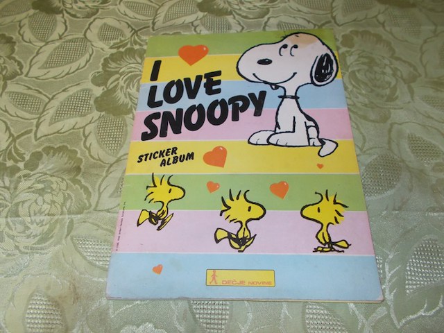 I love Snoopy - Decje novine - Panini - fali 33 slicica