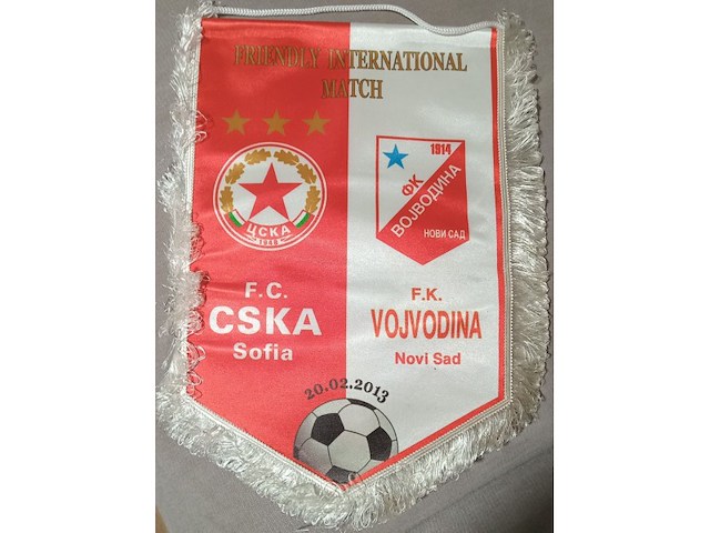 Zastavica Original FK,,CSK,,-FK,,Vojvodina,,