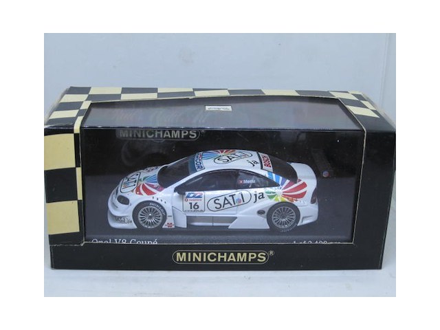 1:43 minichamps opel astra G coupe V8 DTM