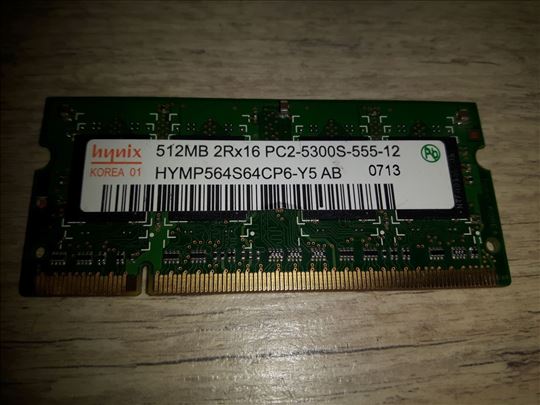 512MB DDR2 Hynix RAM memorija za laptop