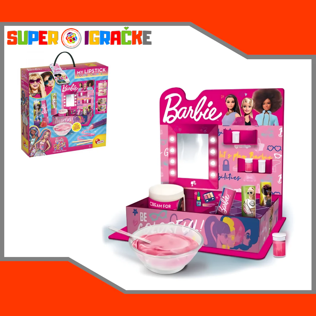 Barbie set za pravljenje karmina Color reveal