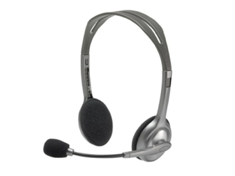 Headset slušalice sa mikrofonom žičane H110 Stereo Logitech ZVU00452