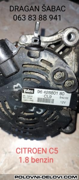 Citroen C5 Alternator 1.8 B Elektrika I Paljenje