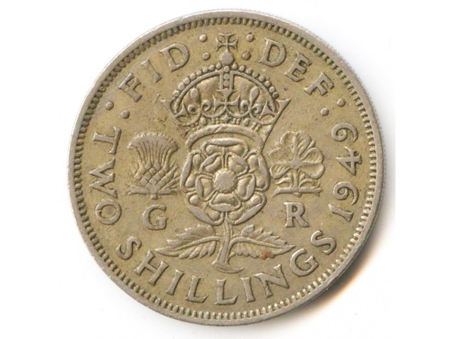 Velika Britanija 2 shillings 1949