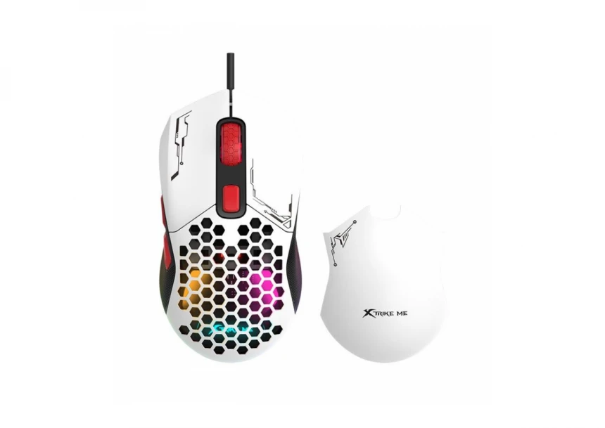 Mouse USB XTRIKE GM-316W Beli