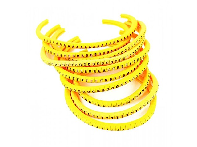 Oznake za kablove žute 500/1