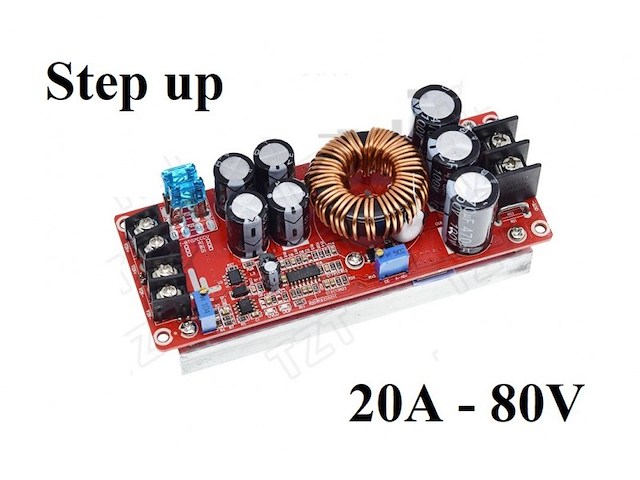 STEP UP regulator napona i struje - 20A - 1200W