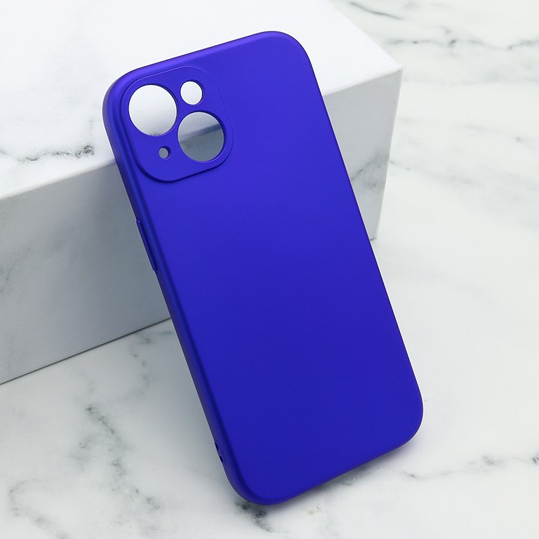 Futrola Soft Silicone za iPhone 15 (6.1) plava
