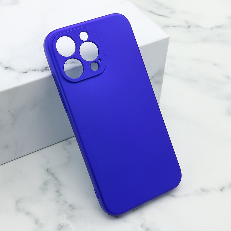Futrola Soft Silicone za iPhone 15 Pro Max (6.7) plava