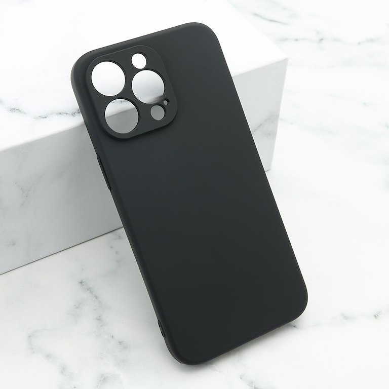Futrola Soft Silicone za iPhone 15 Pro Max (6.7) crna