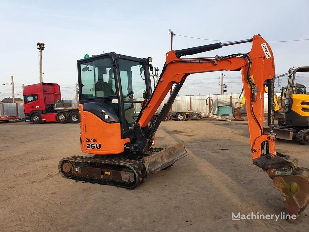 Hitachi ZX26U mini bager