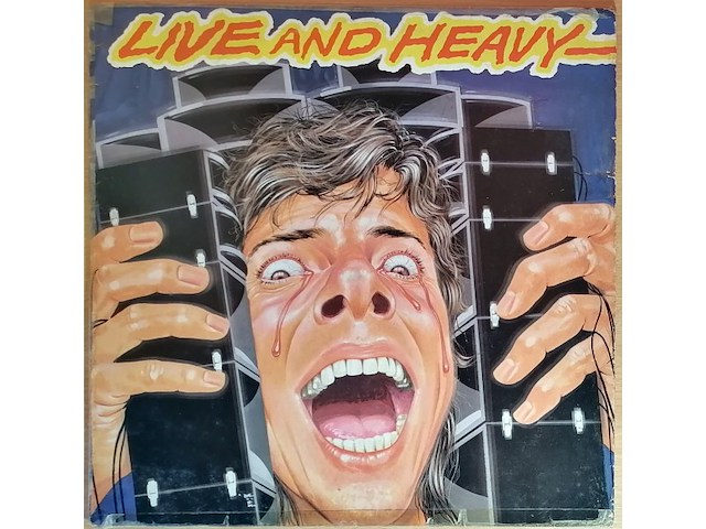 LP V/A - Live And Heavy (1981) UK, WHITESNAKE, SABBATH