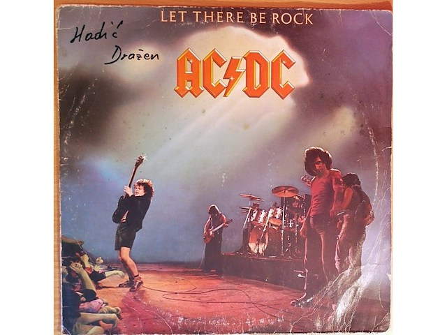 LP AC/DC - Let There be Rock (1982) YUG, G+/VG-