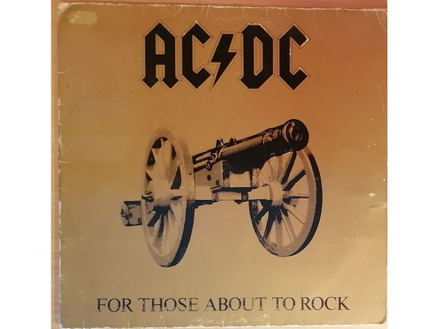 LP AC/DC - For Those About To Rock (We Salute You), GER