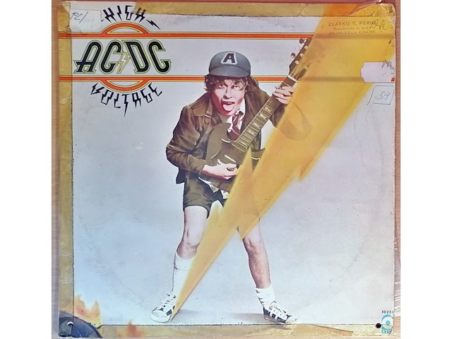 LP AC/DC - High Voltage (1978) YUG, Suzy, G+