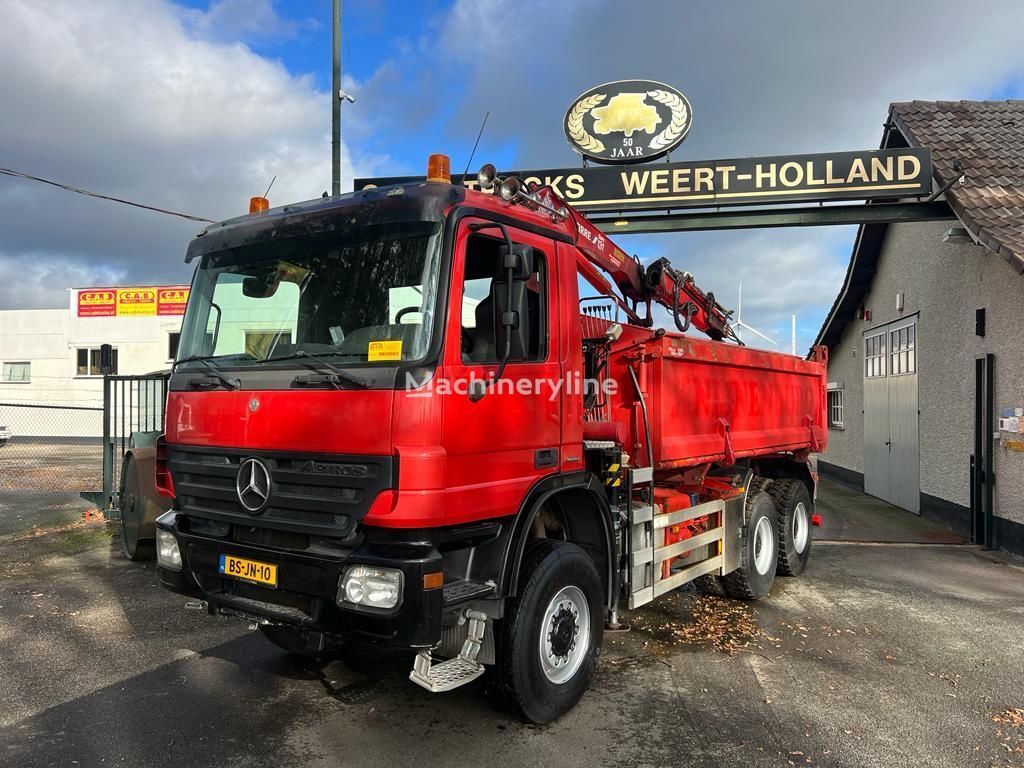 Mercedes-Benz Actros 3336 AK 6x6 Steel Springs CRANE TIRRE 131 pokretna dizalica