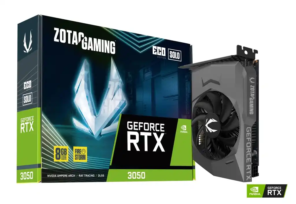 Grafička karta Zotac Gaming Geforce RTX 3050 Eco Solo 8GB DDR6 128 bit 3xDP/HDMI