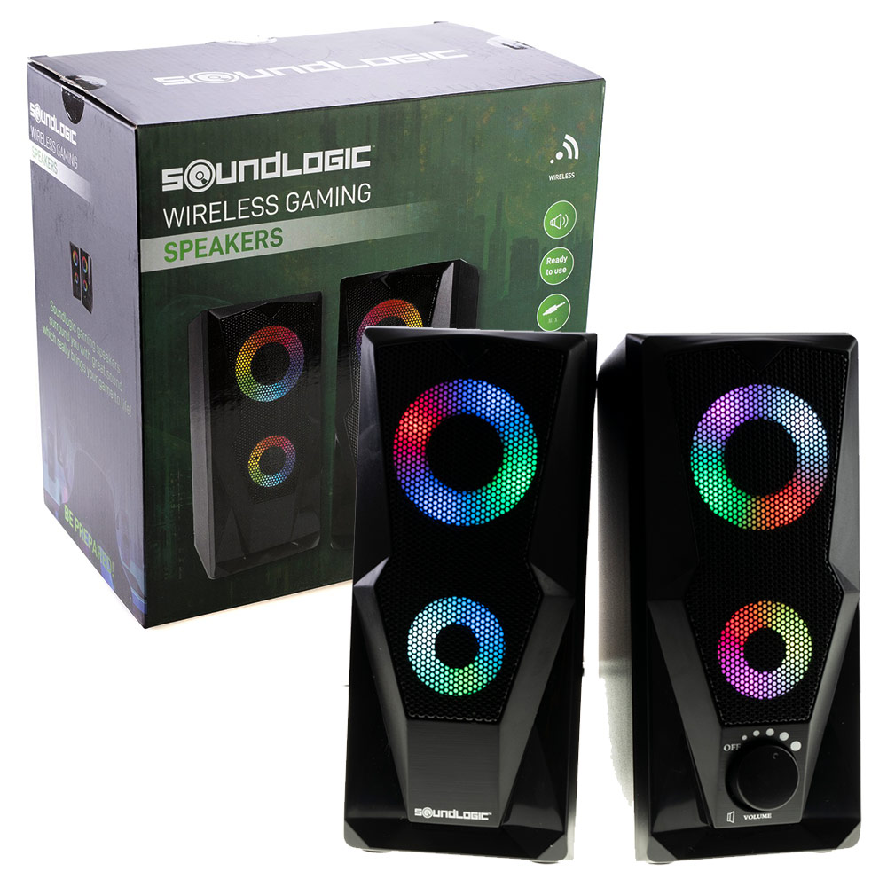 SOUNDLOGIC bežični gejmerski zvučnici set 2/1