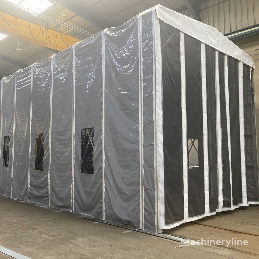 Nova Vogamakina Retractable spray booth oprema za plastifikaciju metala