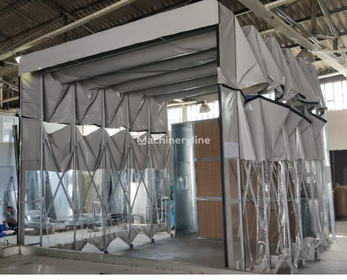 Nova RETRACTABLE SPRAY BOOTH oprema za plastifikaciju metala