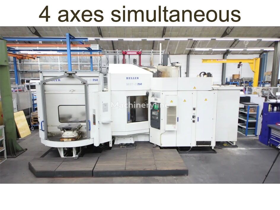 Heller X: 800 - Y: 800 - Z: 710 mm CNC obradni centar