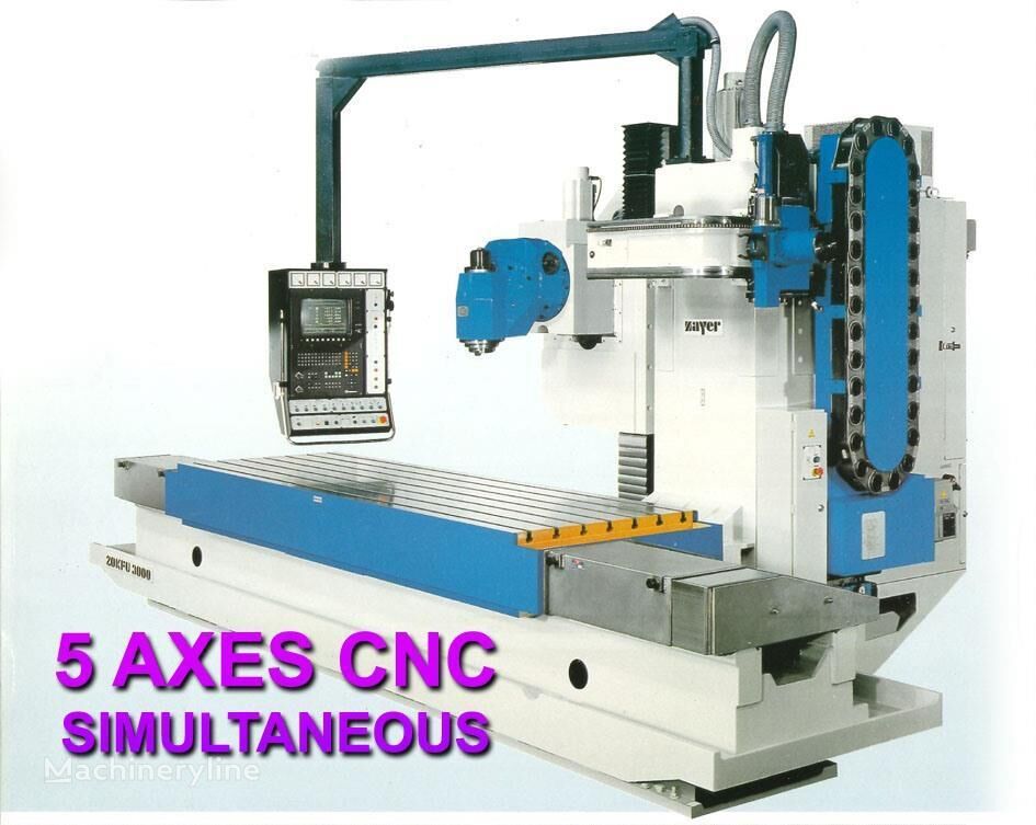 Zayer X: 2700 - Y: 1200 - Z: 1000 mm CNC glodalica za metal