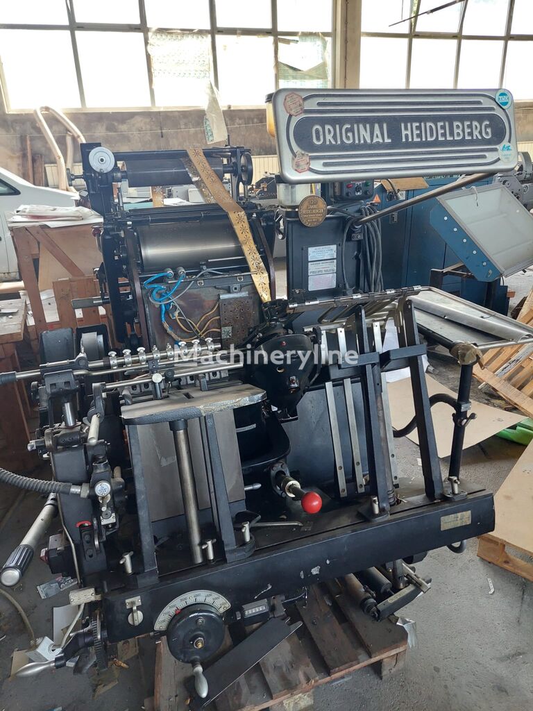 Heidelberg A4 Platen with Hotstamping mašina za sečenje