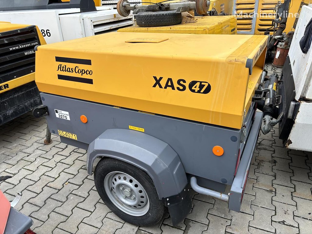 Atlas Copco XAS 47 mobilni kompresor