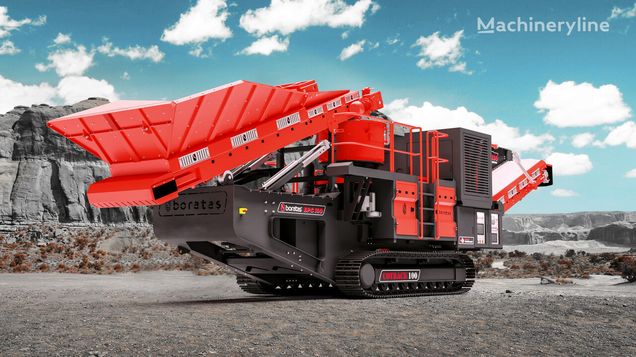 Nova Boratas Mobile Cone Crusher BPC 100 Cotrack – Tracked Hybrid Solution drobilica za kamen