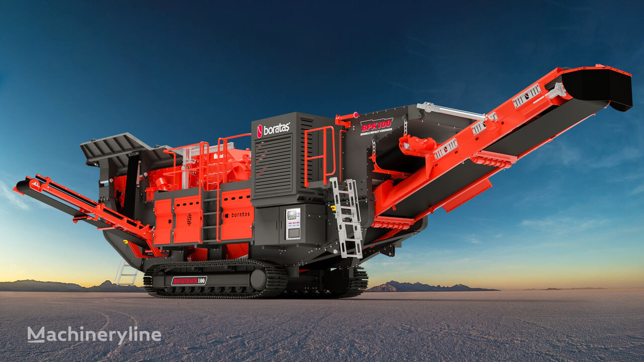 Novo Boratas Mobile Impact Crusher BPK 100 Rocktrack – Tracked Hybrid mobilna postrojenje za drobljenje