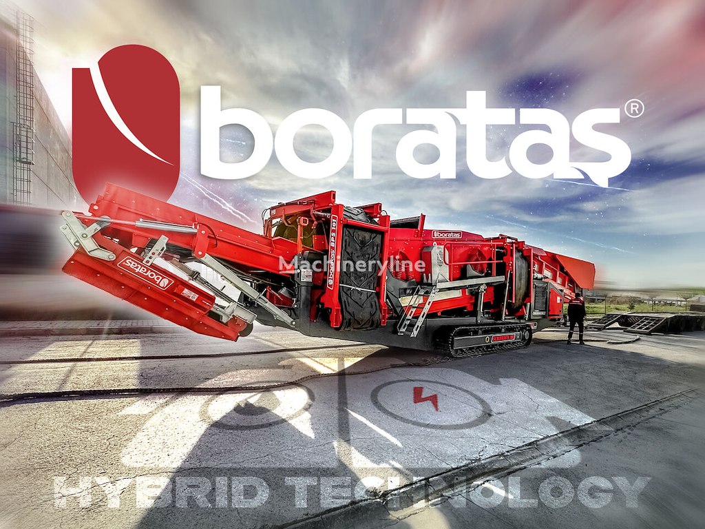 Nova Boratas Mobile Scalping Screen BPS 101 - Tracked Hybrid vibraciona rešetka