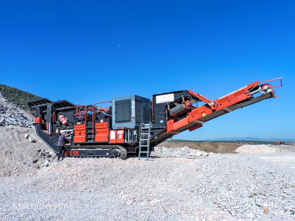 Nova Boratas Mobile Impact Crusher BPK 125 Rocktrack – Tracked Hybrid drobilica za kamen