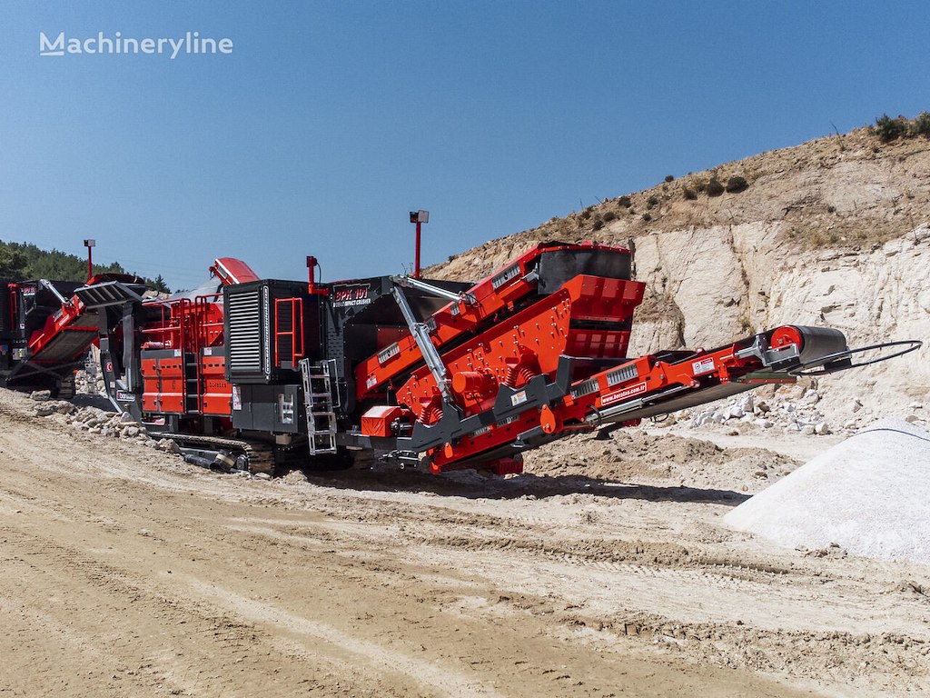 Nova Boratas Mobile Impact Crusher BPK 101 Rocktrack – Tracked Hybrid drobilica za kamen