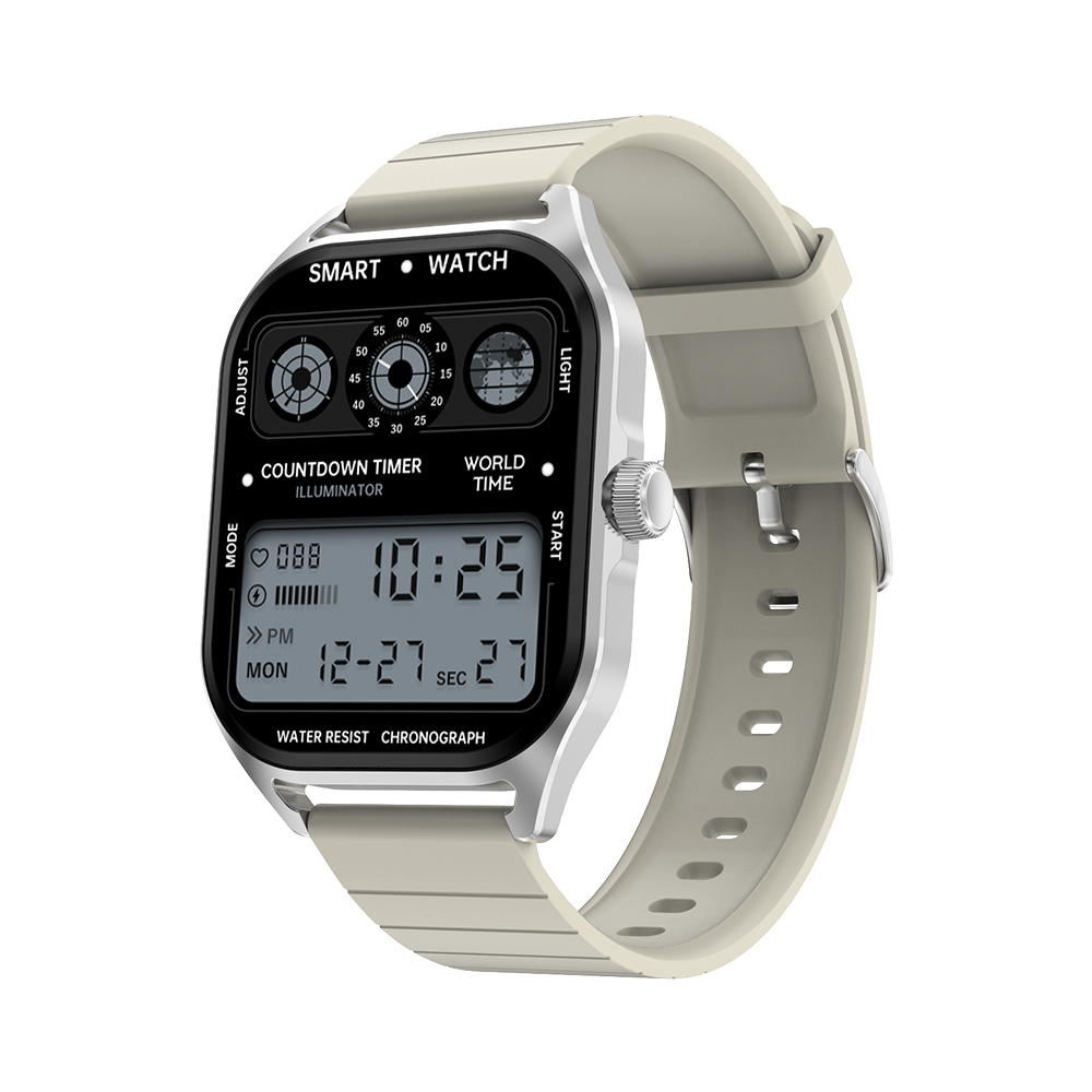 Smart Watch DT99 sivi (silikonska narukvica)