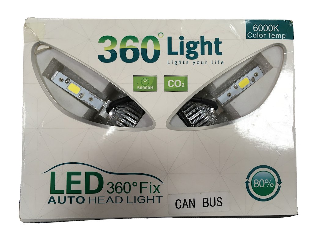 LED H1 set 6000K slim