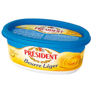 Mlecni namaz light nesl.President 250g