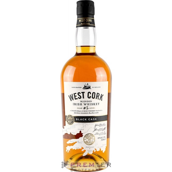 West Cork Black Barrel Irish Whiskey 0.70l