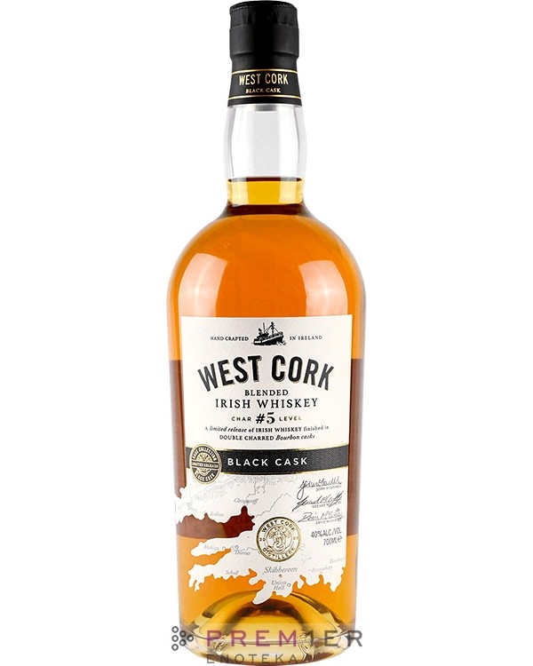 West Cork Black Barrel Irish Whiskey 0.70l