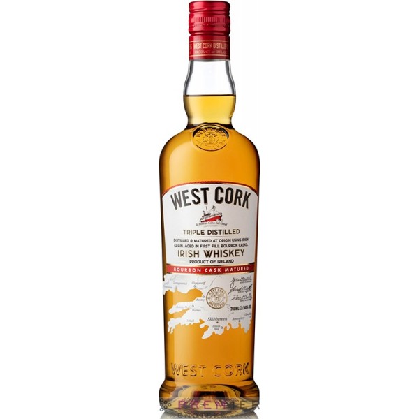 West Cork Blended Whiskey Bourbon Barrel 0.70l