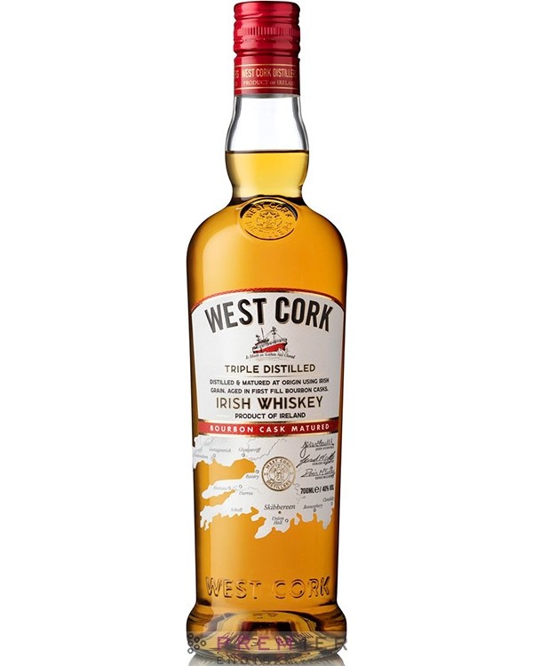 West Cork Blended Whiskey Bourbon Barrel 0.70l