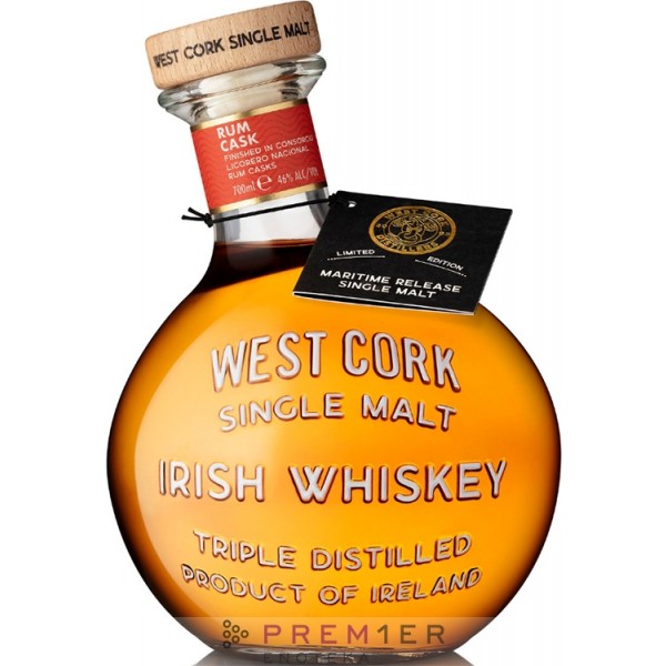 West Cork Single Malt Rum Cask Maritime 0.70l